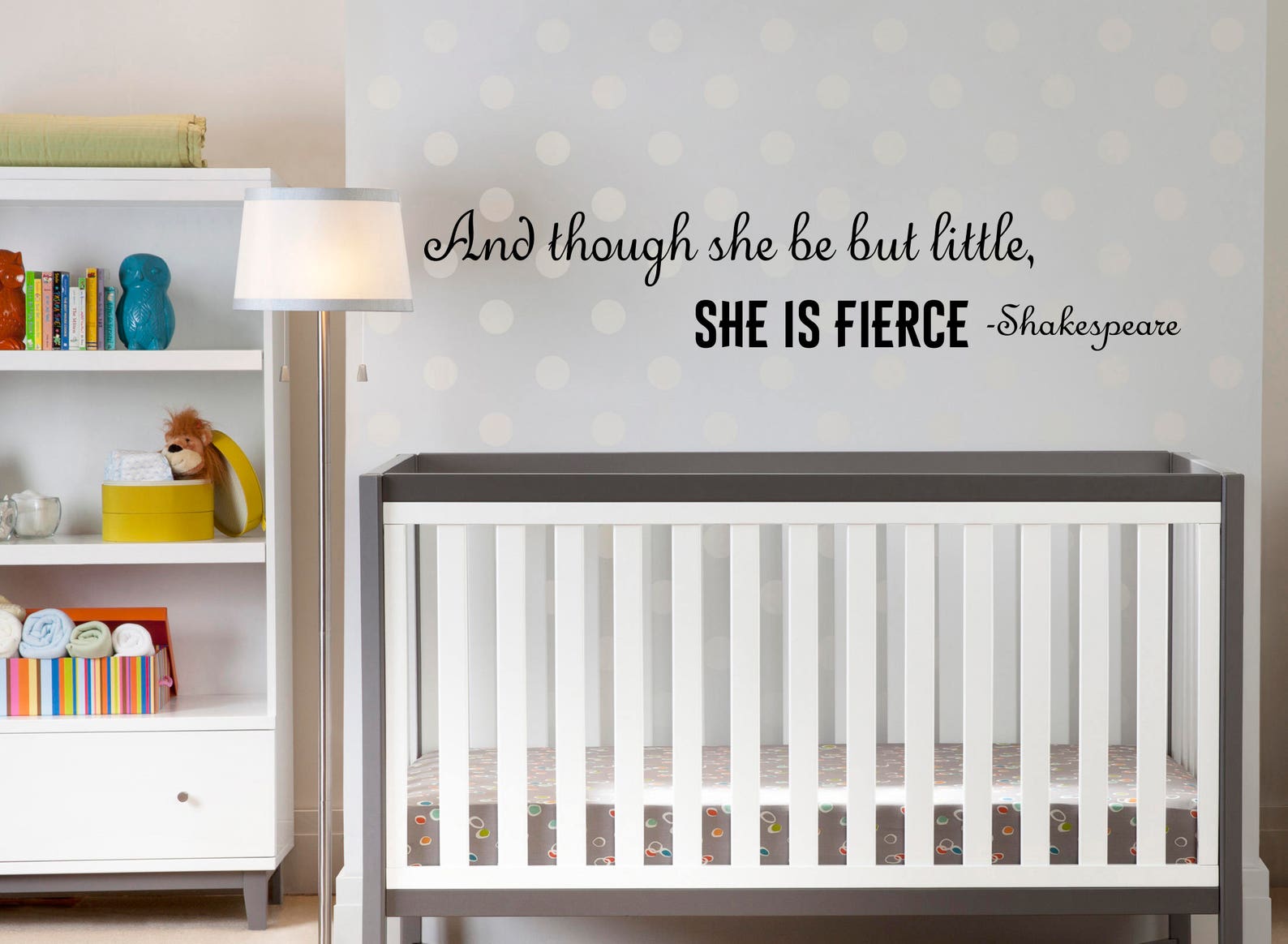 Little but Fierce Wall Quotes Decal Vinyl Sticker Home - Etsy