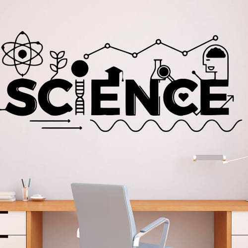 Microscope Science Wall Vinyl Decal School Education Sticker - Etsy