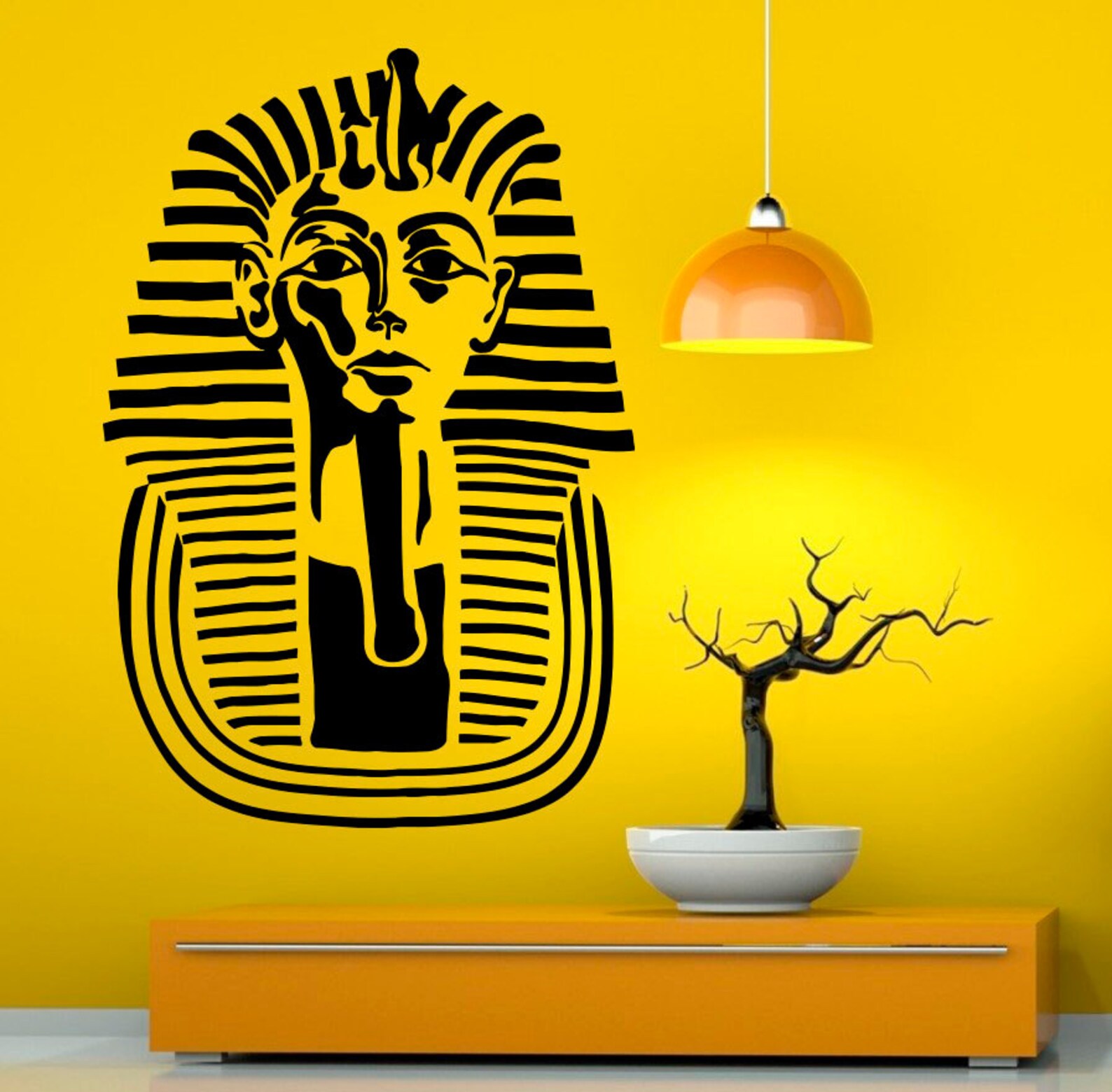 Egyptian Symbol Wall Decal Vinyl Sticker Pharaoh Tutankhamon | Etsy