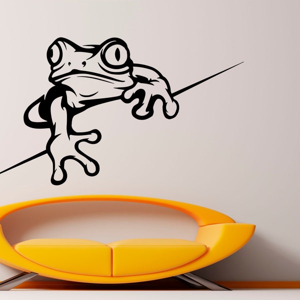 Frog Wall Decals - Etsy