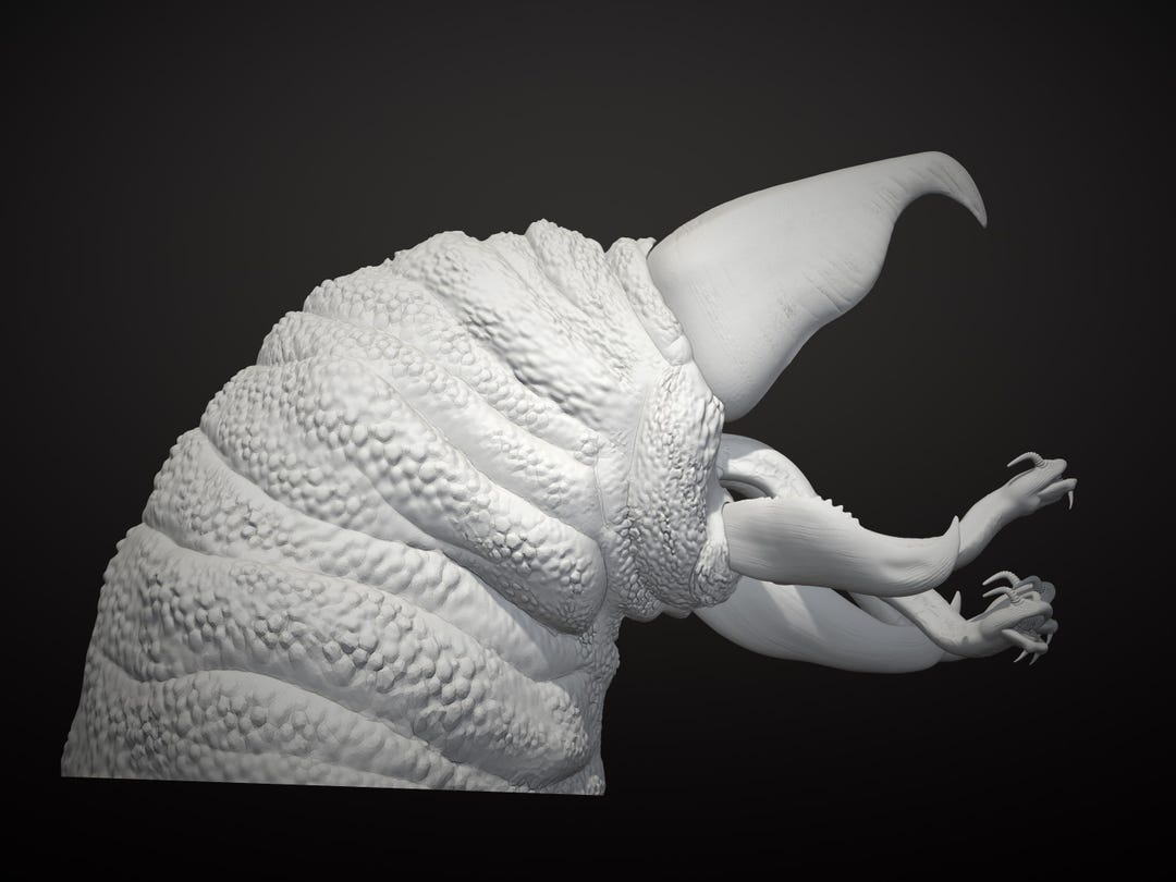 1/12 Scale Resin Tremors Graboid Figure Kit - Etsy