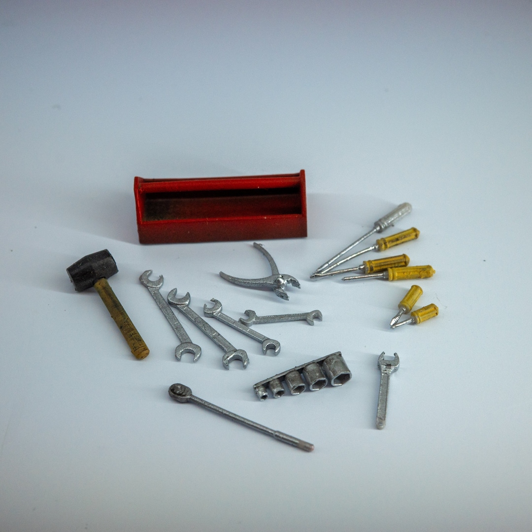 Shade Tree Mechanic Set 1/25th Scale - Etsy