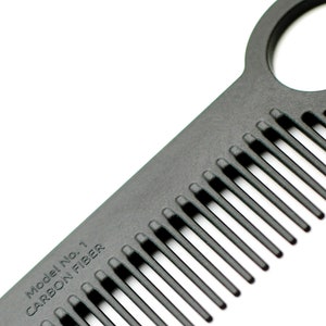 Model No. 1 Carbon Fiber Comb, Ultimate Daily Use, Pocket, and Travel ...