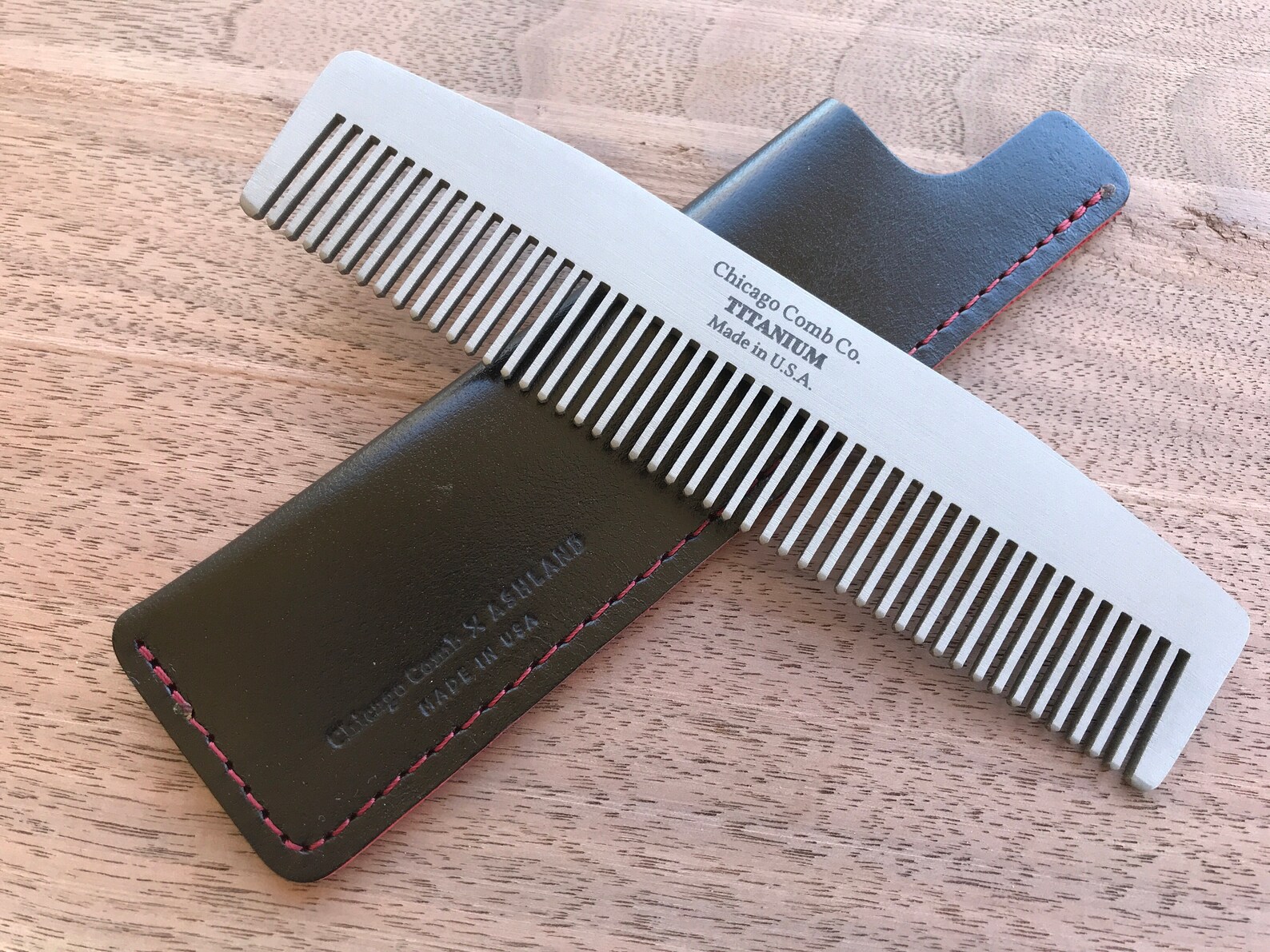 Model No. 3 Titanium Comb Made in USA With Free - Etsy