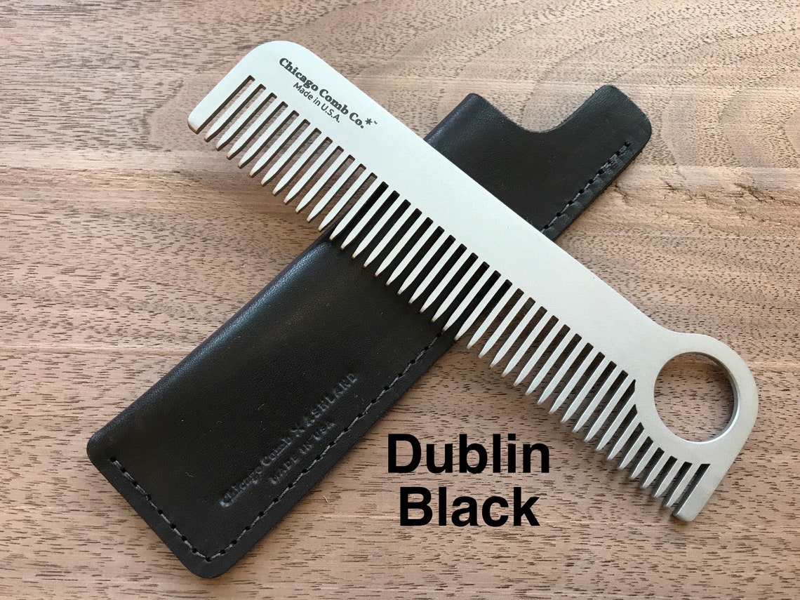 Model 1 Comb + Horween Leather Sheath (choose From 4 Colors), Made in ...