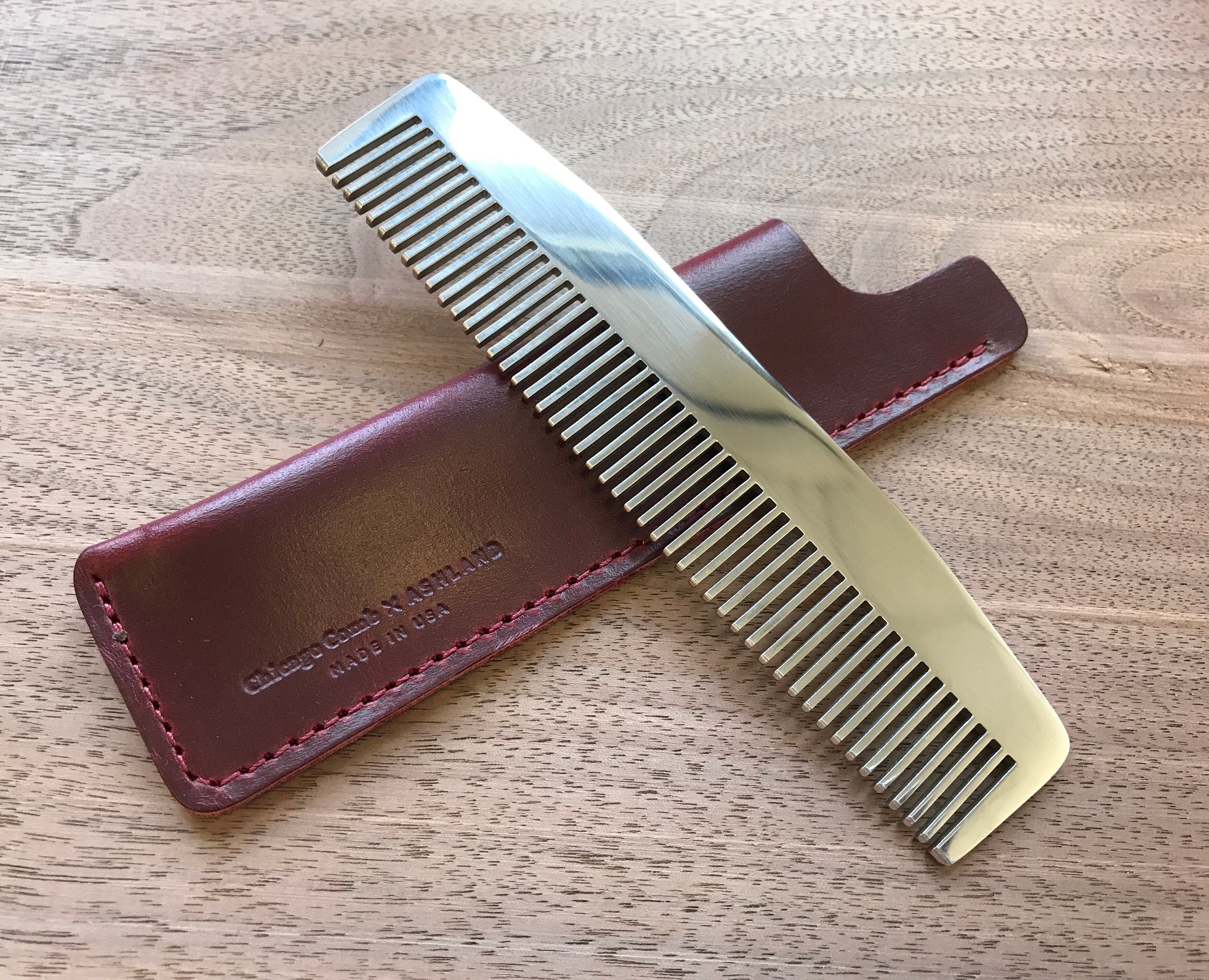 Model No. 3 Mirror Stainless Steel Comb Made in USA With - Etsy