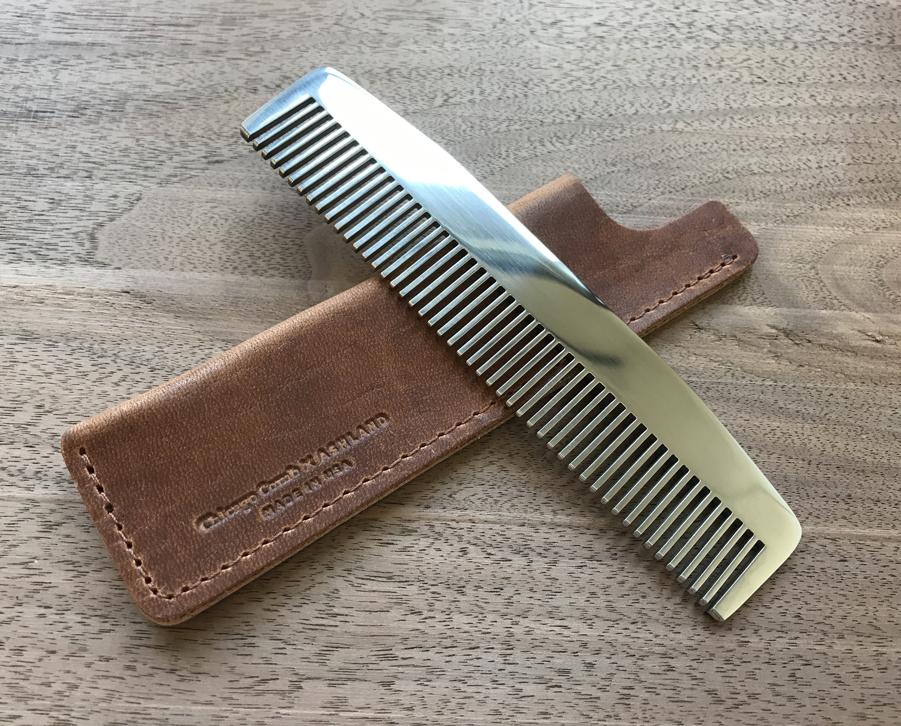Model No. 3 Mirror Stainless Steel Comb Made in USA With - Etsy