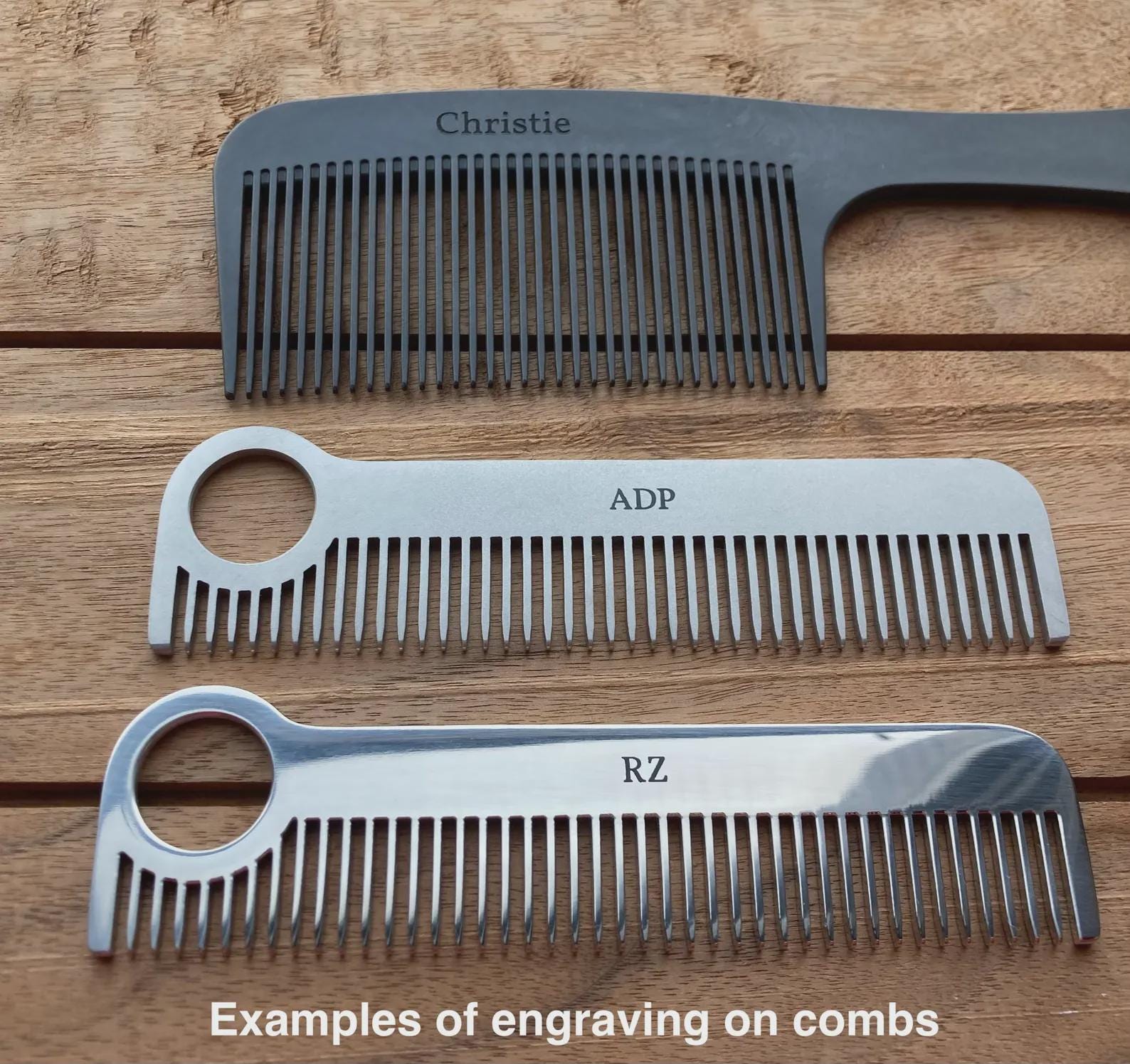 Buy Model No. 7 Carbon Fiber Hair Pick, Made in USA, With Optional ...
