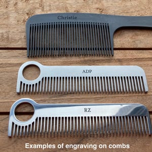 Model 1 Comb + Horween Leather Sheath (choose From 4 Colors), Made in ...