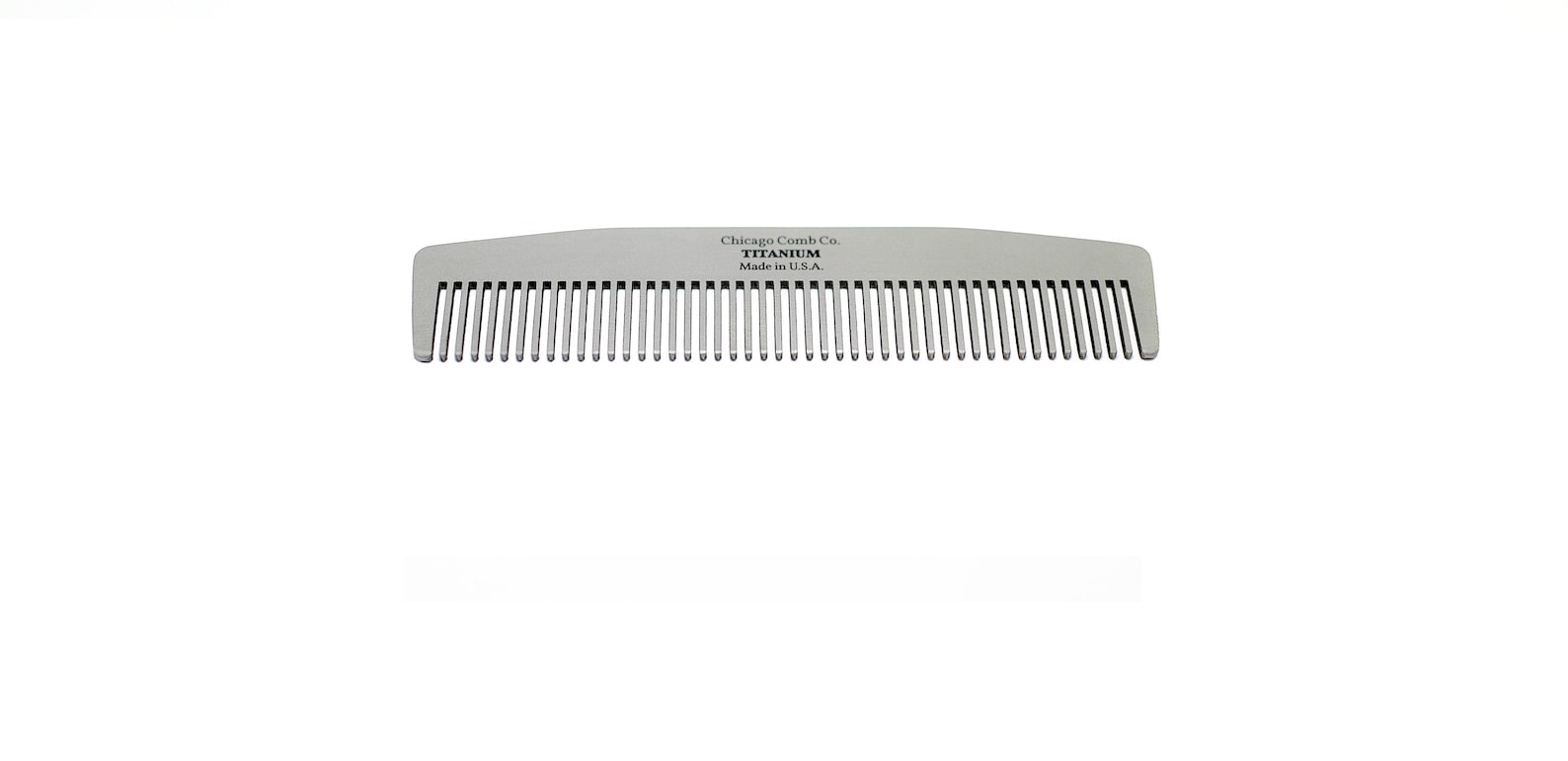 Model No. 3 Titanium Comb, Made in USA, With Optional Custom-engraving ...