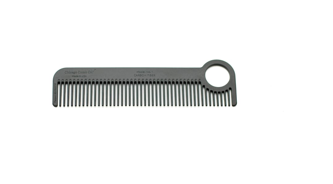 Model No. 1 Carbon Fiber Comb, Ultimate Daily Use, Pocket, and Travel ...
