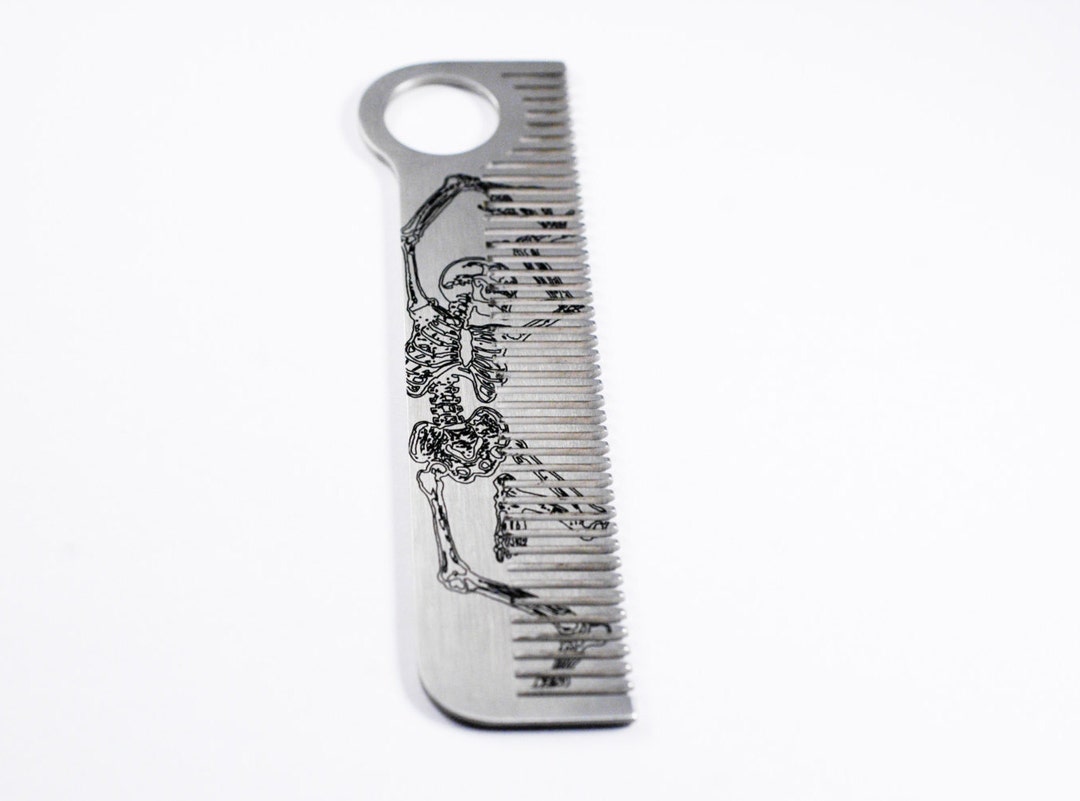 Model No. 1 Skeleton Design Comb, Designed by Artist Kostya Sha, Made ...