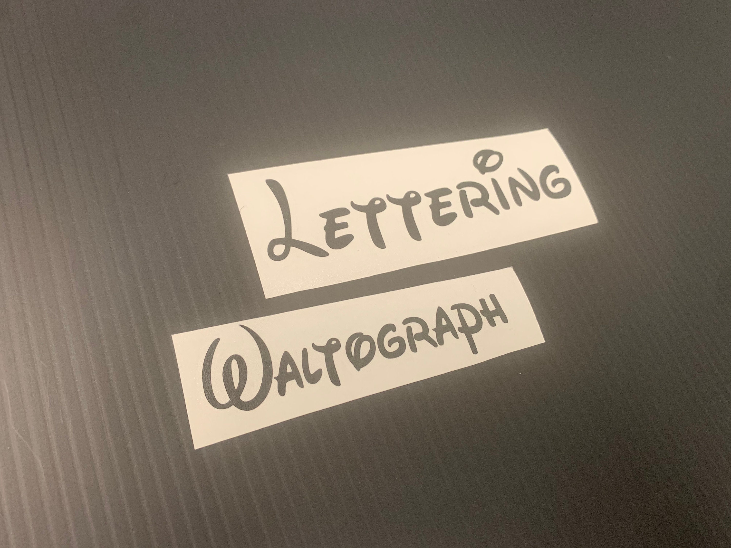 1 Inch Custom Lettering Glass Decals Sticker Decals - Etsy