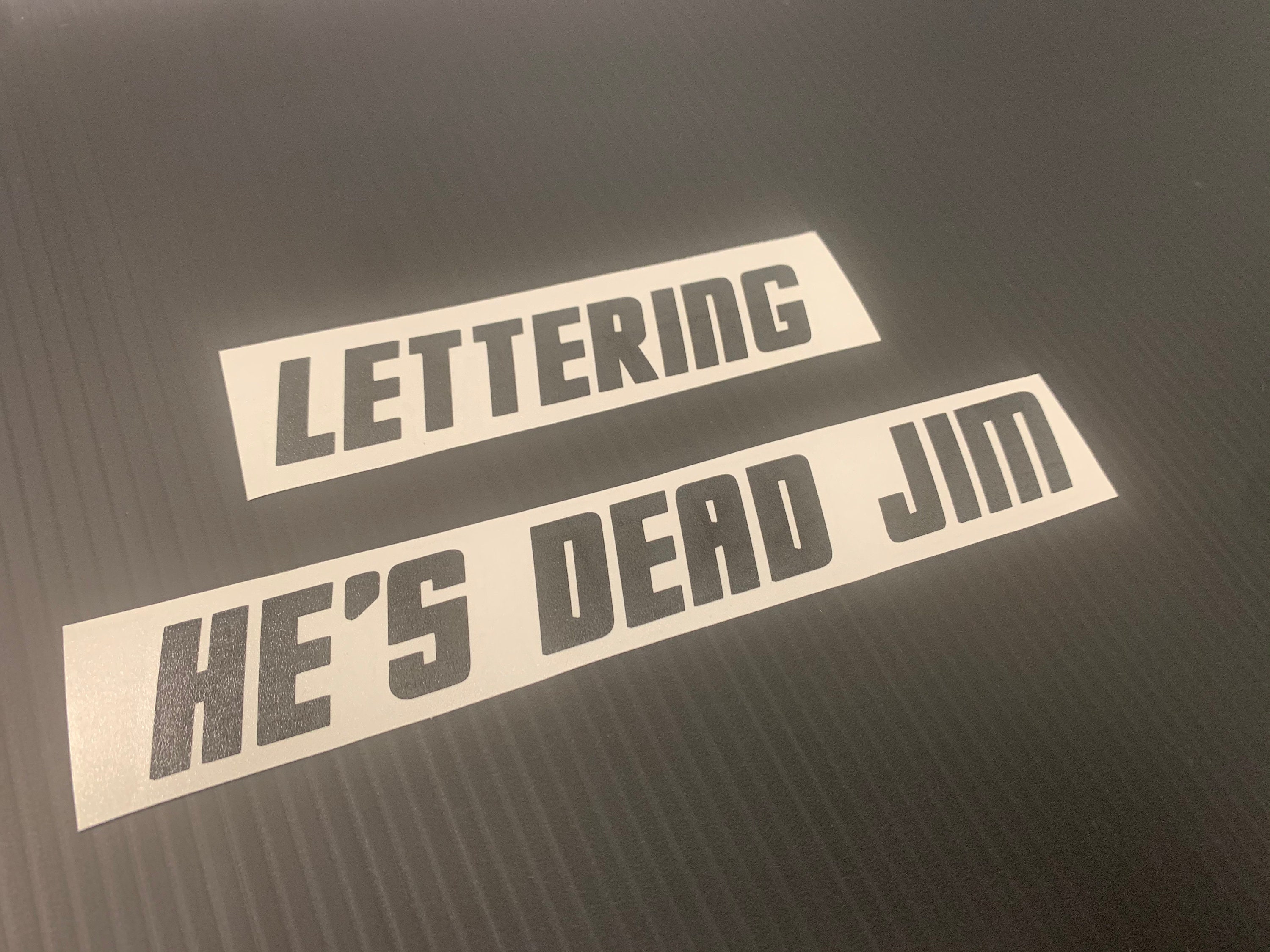 1 Inch Custom Lettering Glass Decals Sticker Decals - Etsy