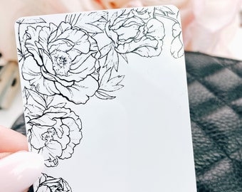 Frosted Pocket Card for DIY Task Cards - Etsy