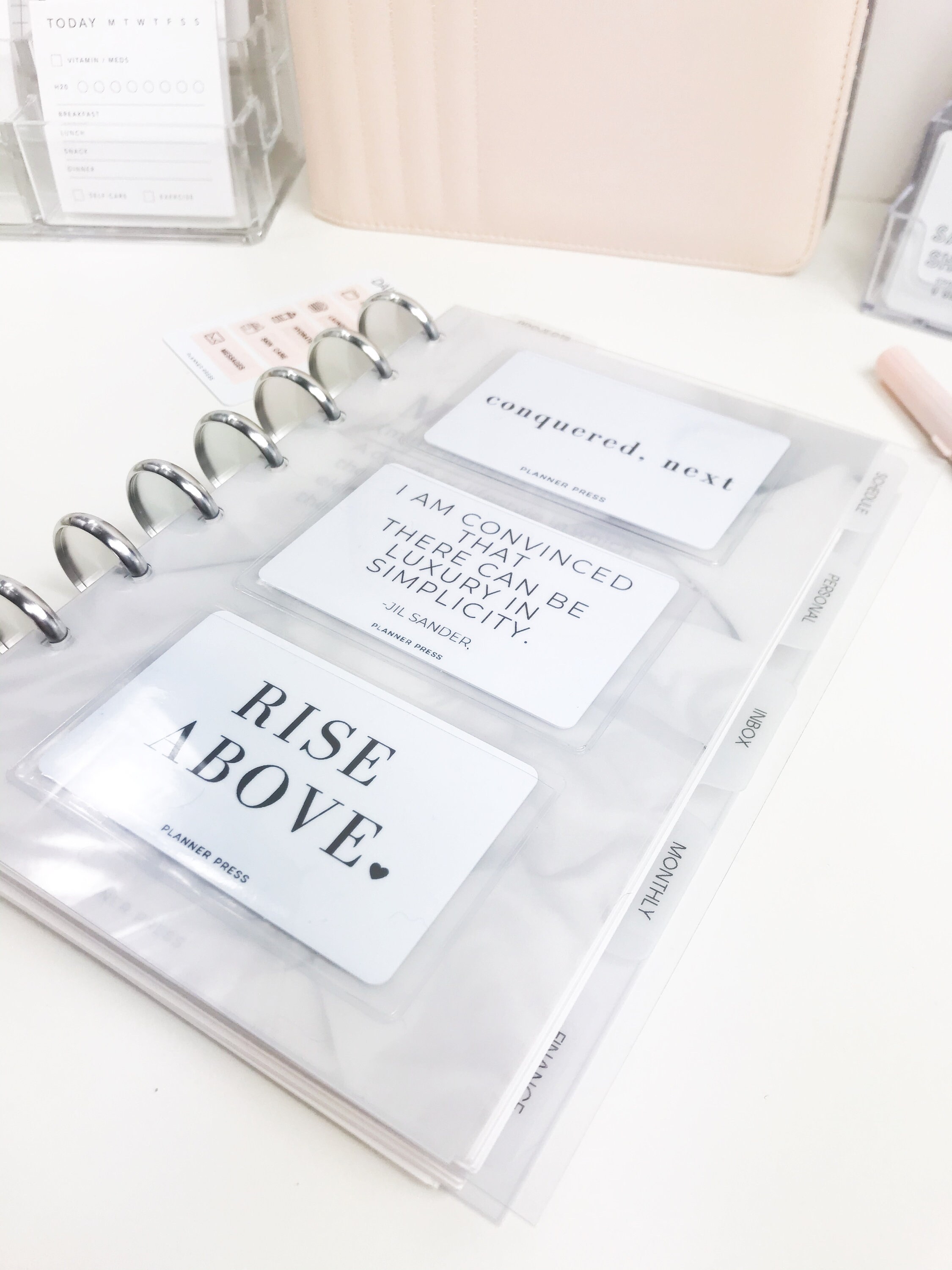 Crystal Clear Cover for Half Letter / Junior 8 Disc Discbound | Etsy