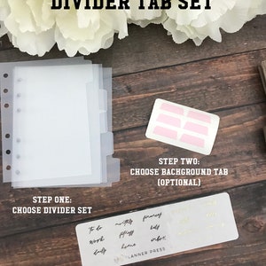 Divider Labels Wizarding World Foiled Clear Divider Tabs Modular System ...