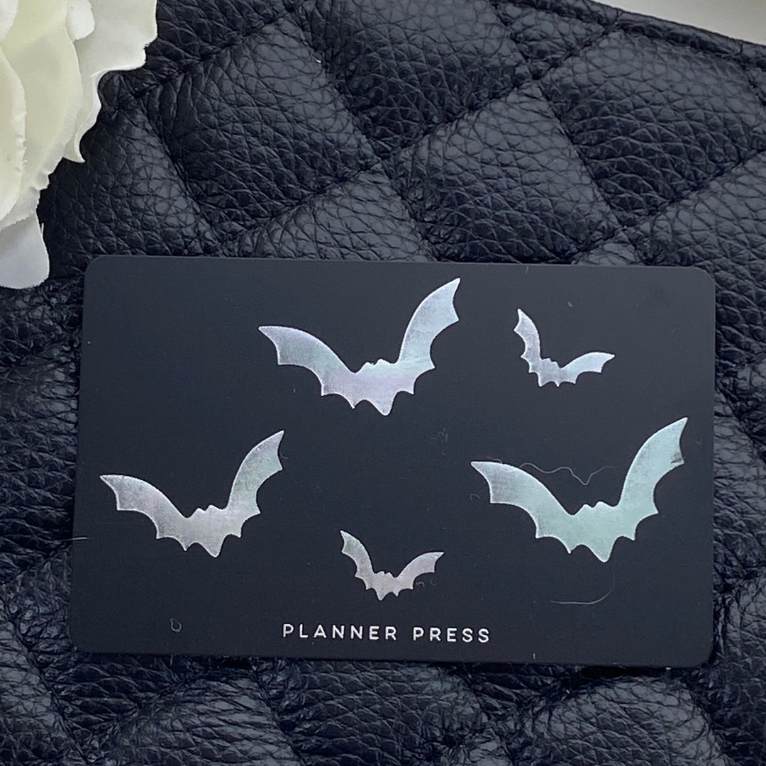 Bats Pocket Card Halloween - Etsy