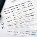 Divider Labels Wizarding World Foiled Clear Divider Tabs Modular System ...