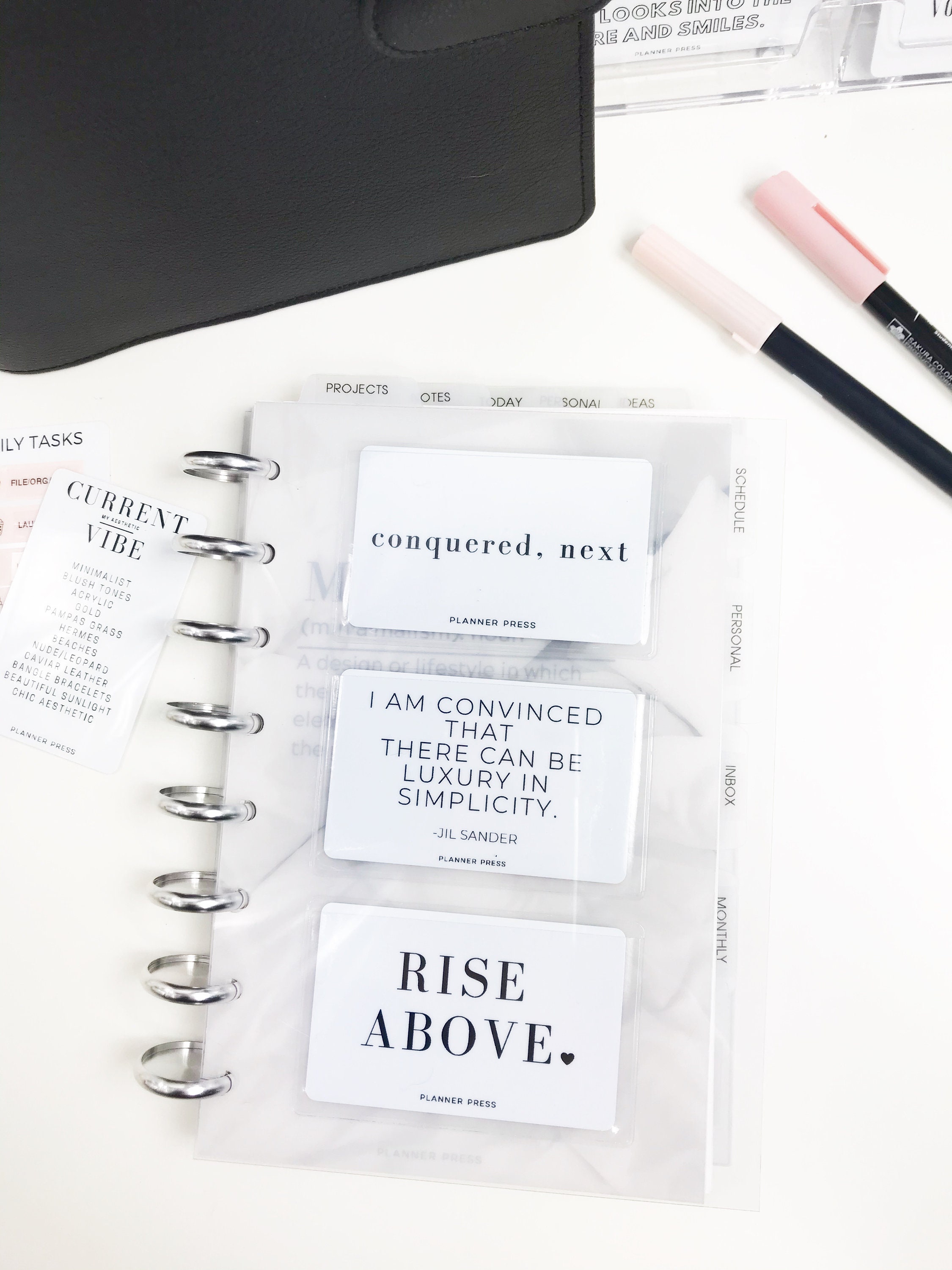 Crystal Clear Cover for Half Letter / Junior 8 Disc Discbound | Etsy