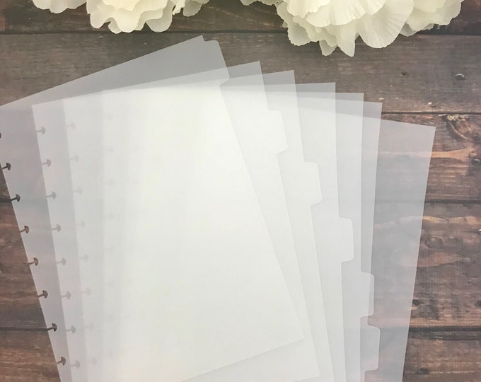 Happy Planner Classic Divider Tabs Modular System - Etsy