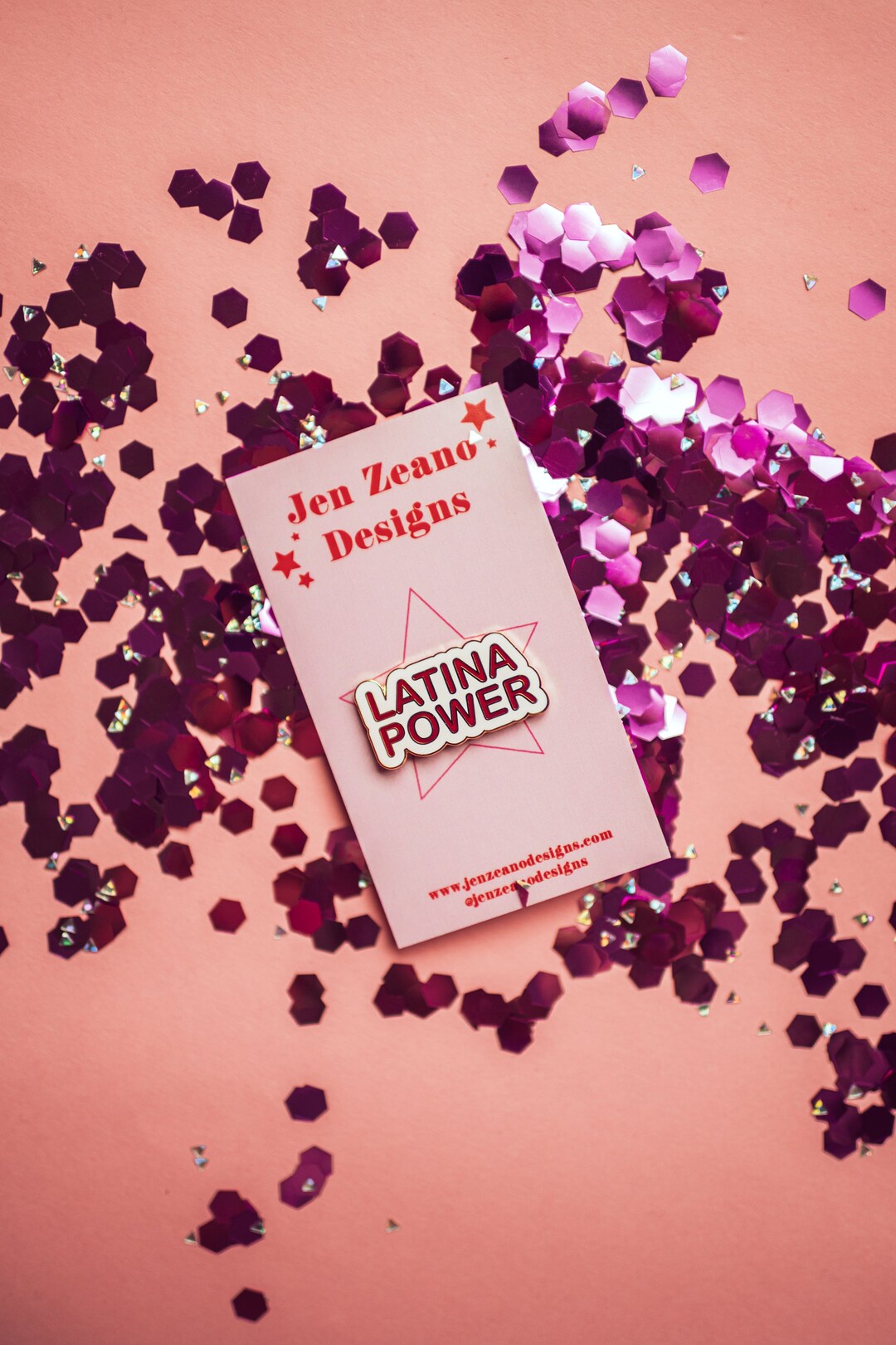 Latina Enamel Pin Latina Power Feminist Pin Latinx - Etsy