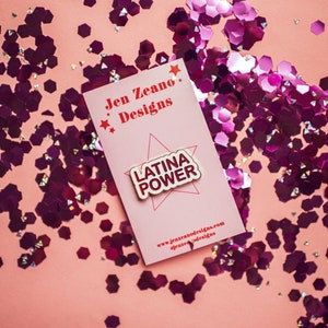 Latina Enamel Pin Latina Power Feminist Pin Latinx Latina Pins Latina ...