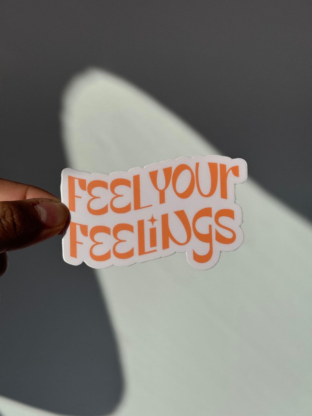 Feel Your Feelings Sticker - Etsy