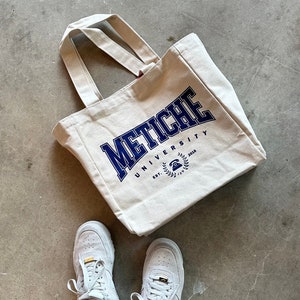 Metiche Tote Metiche Chismosa Tote Bag Metiche Tote Bag Navy Metiche ...