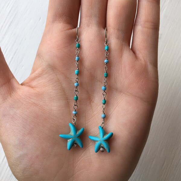 Turquoise Starfish - Etsy