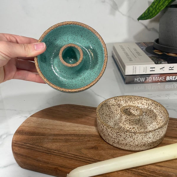 Ceramic Candlesticks - Etsy