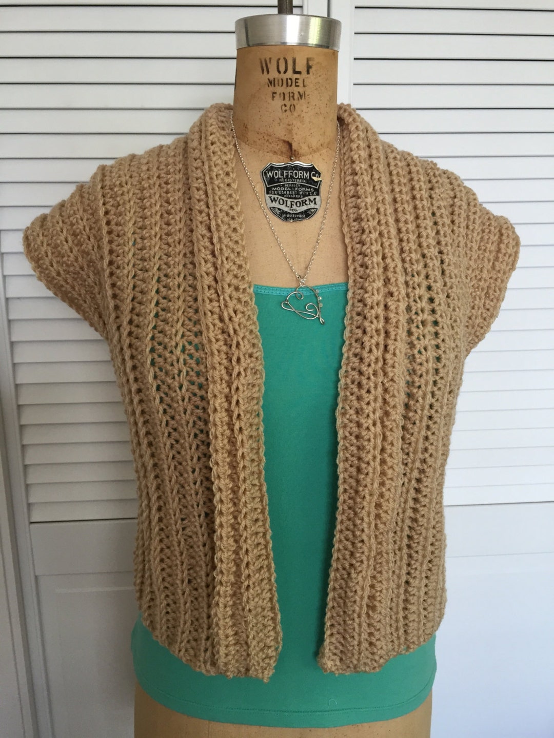 Summer Crochet Shrug Pattern - Etsy
