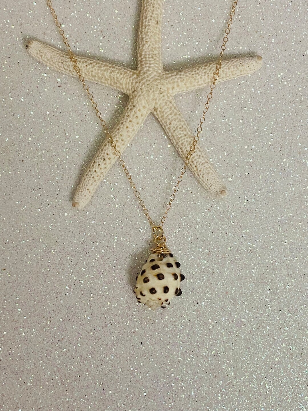 Hawaii Drupe Shell Gold Filled Necklace - Etsy