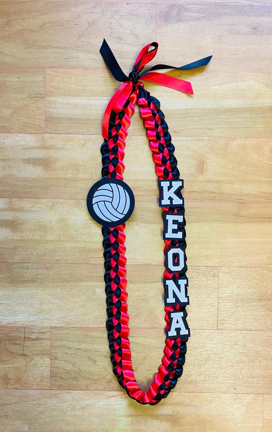 Hawaii Custom Two Color 5/8 Inch Satin Ribbon Personalized Sports Extra ...