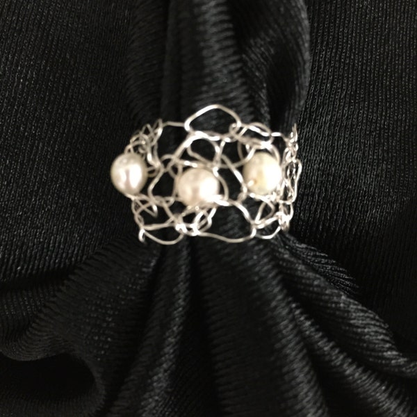 Wire Crochet Ring - Etsy
