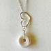 Hawaii Puka Shell and Sterling Silver Wire Heart Necklace - Etsy