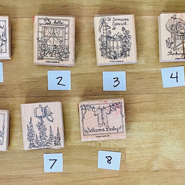 Vintage Rubber Stamp - Etsy