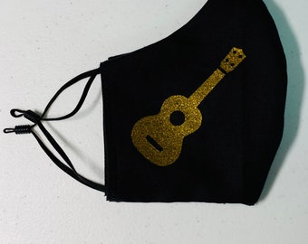 Ukulele Face Mask | Etsy
