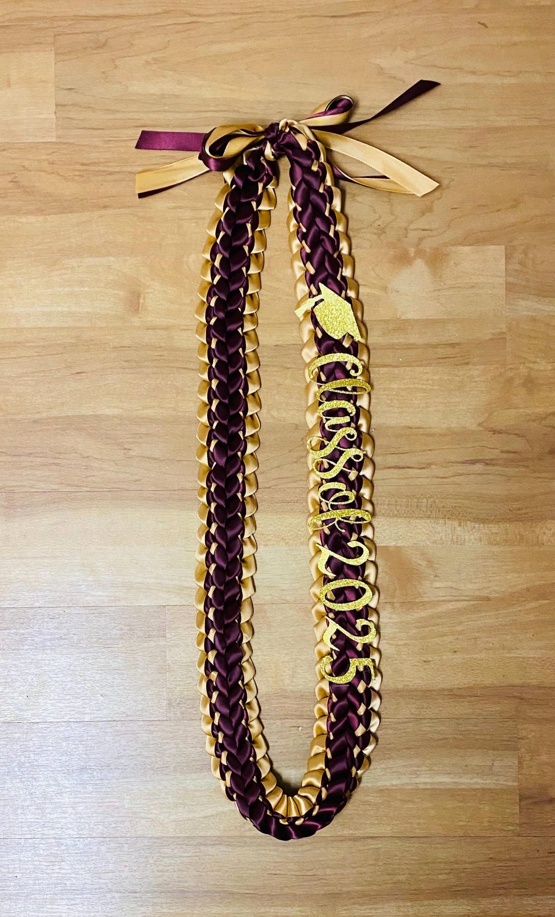 Deluxe Hawaii 52 Inch Long 5/8" Double Satin Ribbon Class of 2025 ...