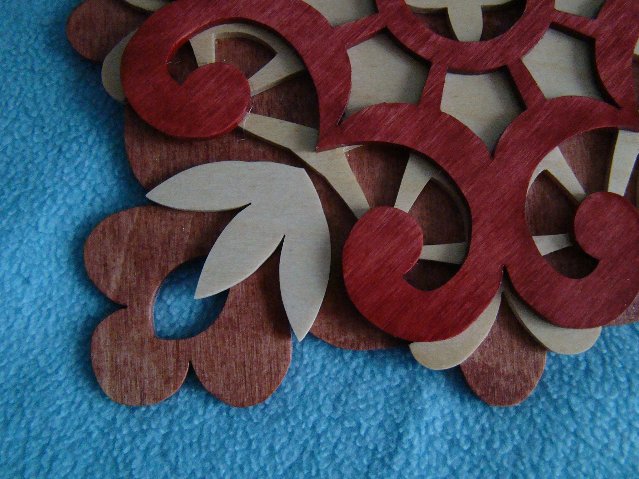 Wooden Scroll Saw Art Layered Wall Plaque Home Decor Gift - Etsy