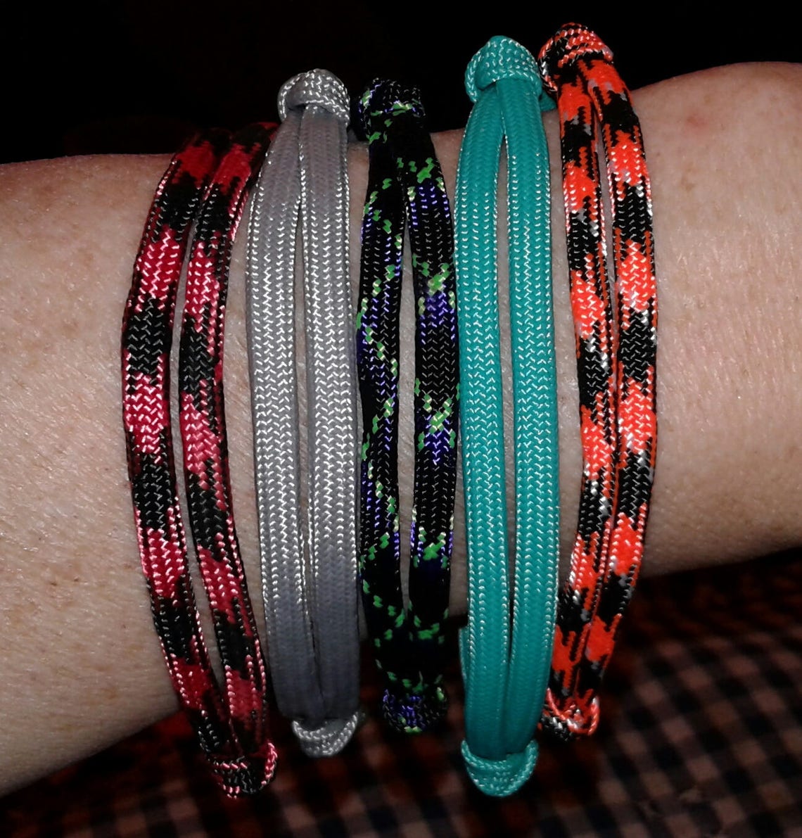 Paracord Bracelets/Slip Knot Bracelets/Sliding Knot Bracelets | Etsy