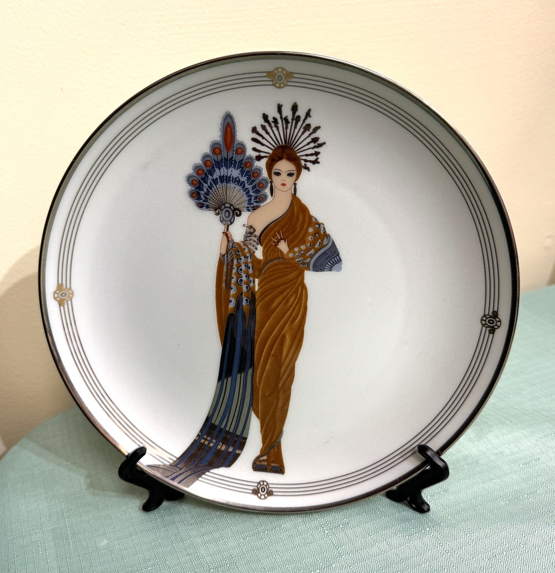 VINTAGE PLATE ATHENA House of Erte Limited Edition Number HC5999 Fine ...
