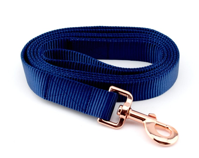 Webbing Dog Leash Solid Hunter Green Solid Nylon Webbing Dog Leash ...