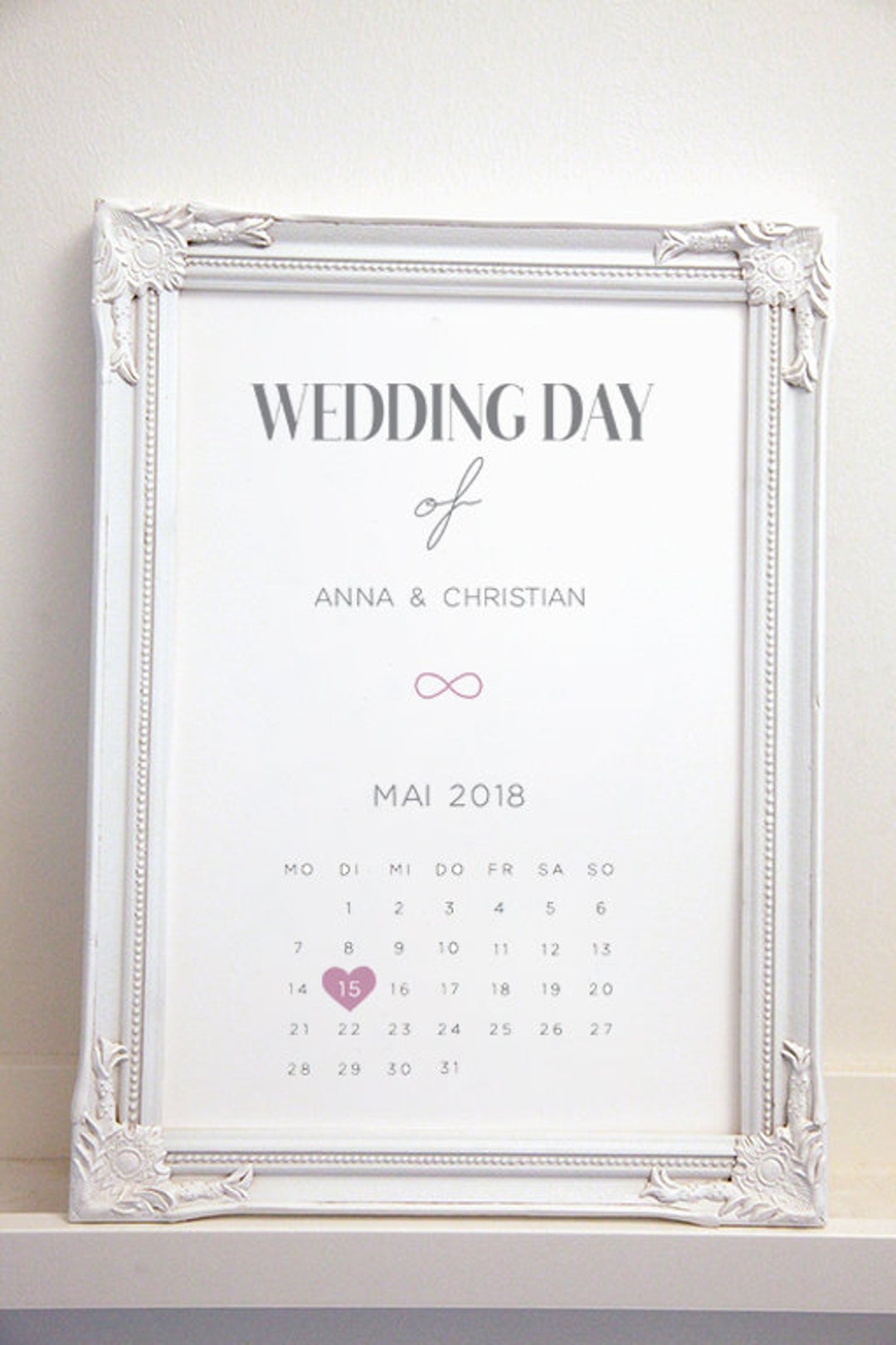 Personalized Wedding Gift-poster New Modern - Etsy