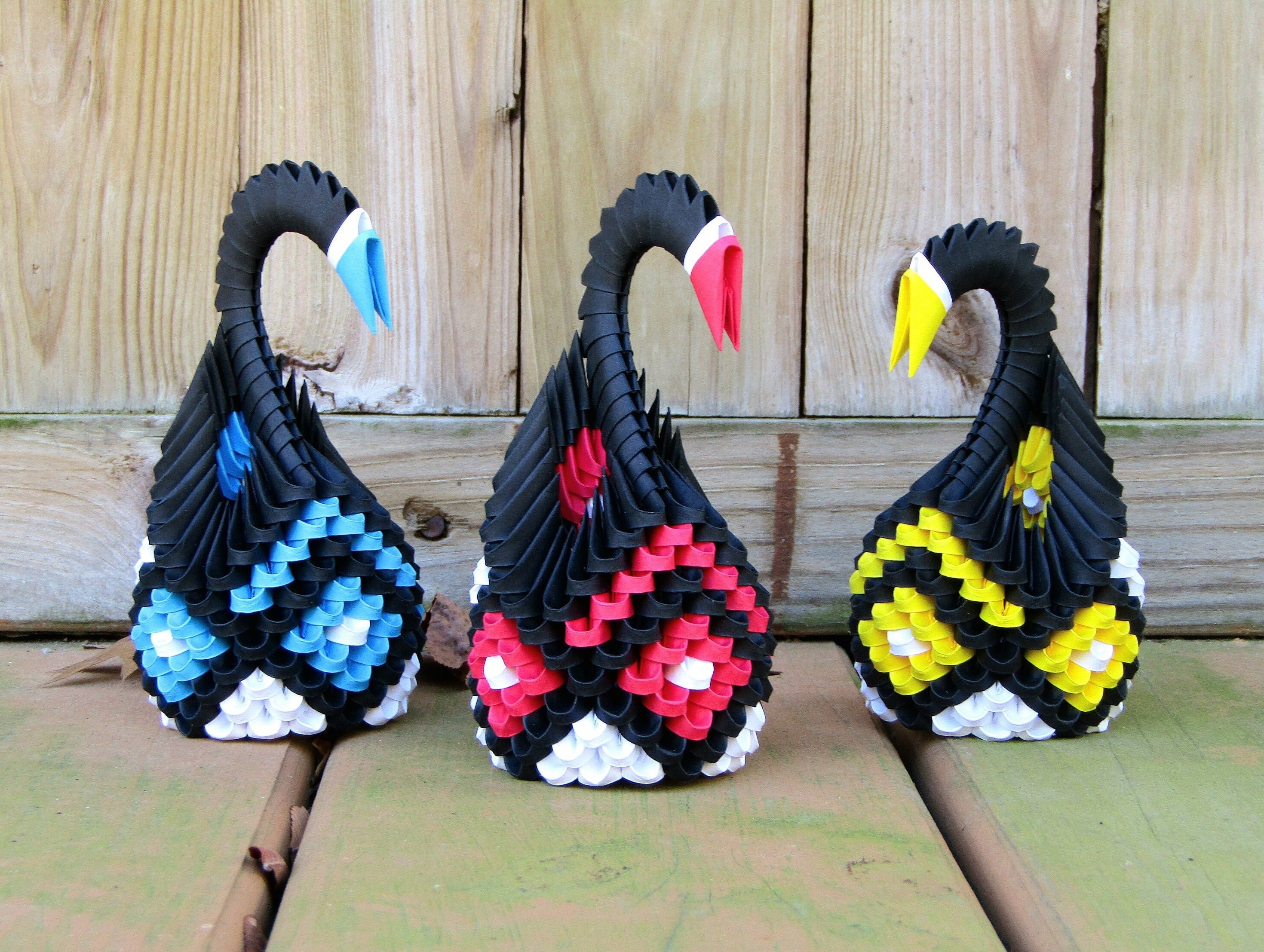 3d Origami Design Swan