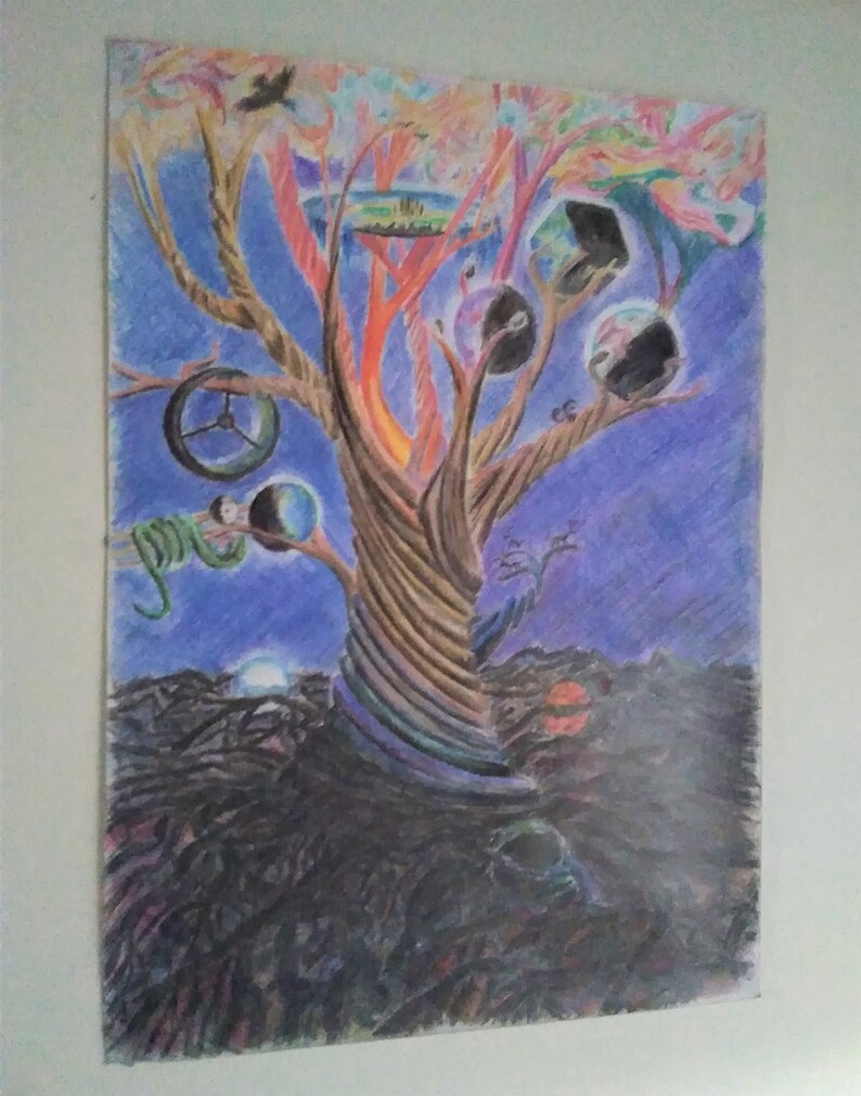 One Tree Many Worlds | Etsy