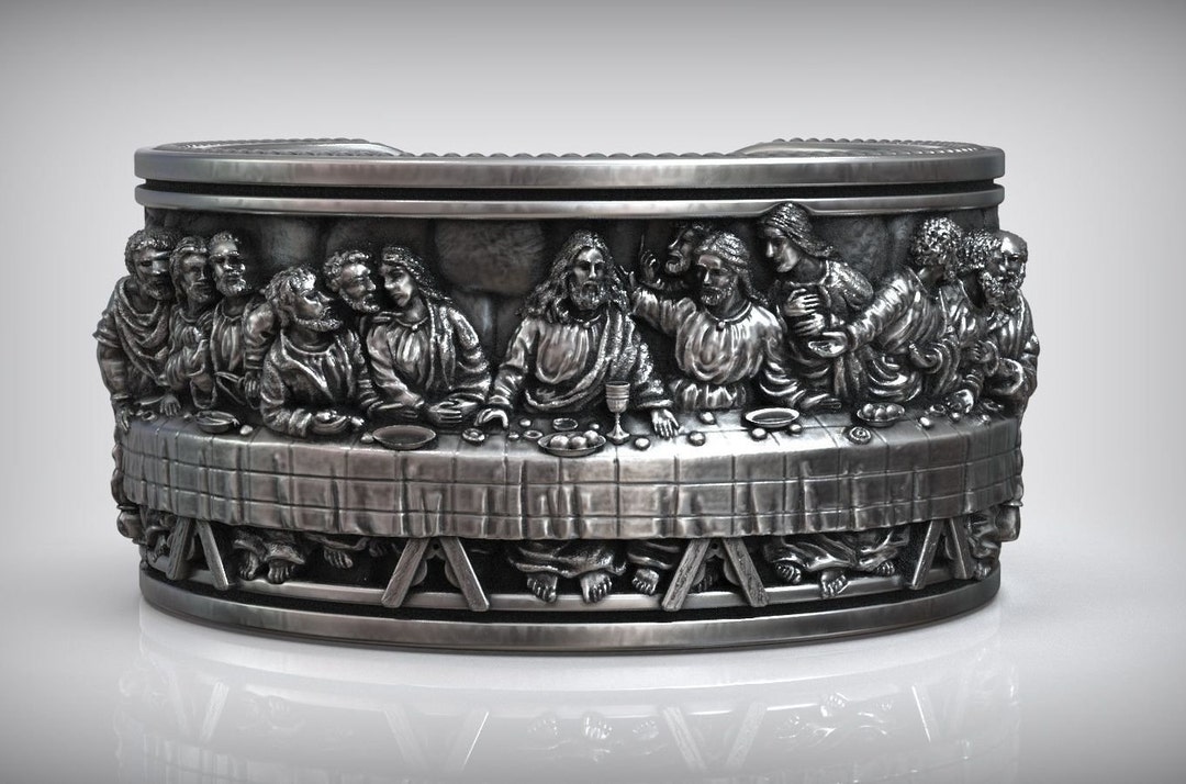 The Last Supper Jesus Band Christian Religious Ring Jesus - Etsy