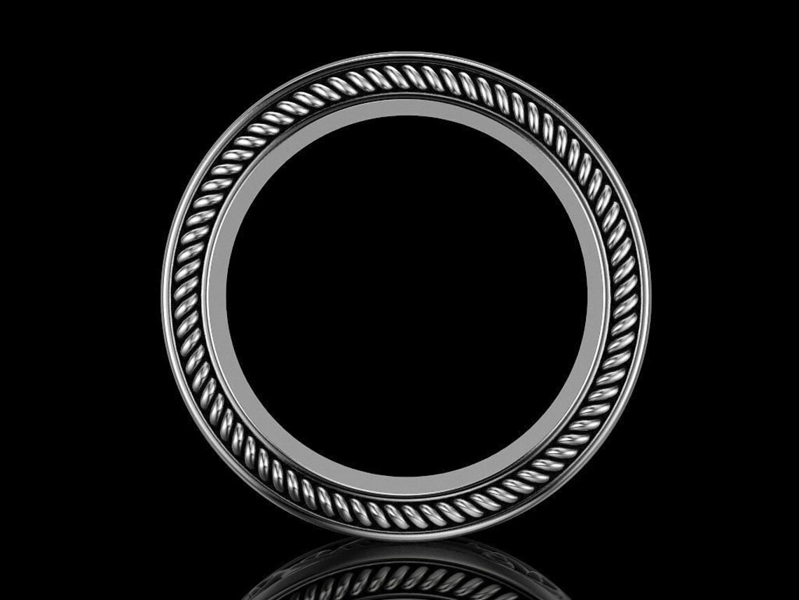 Wave Ring Personalized Ring Ocean Waves Ring Thumb Ring | Etsy