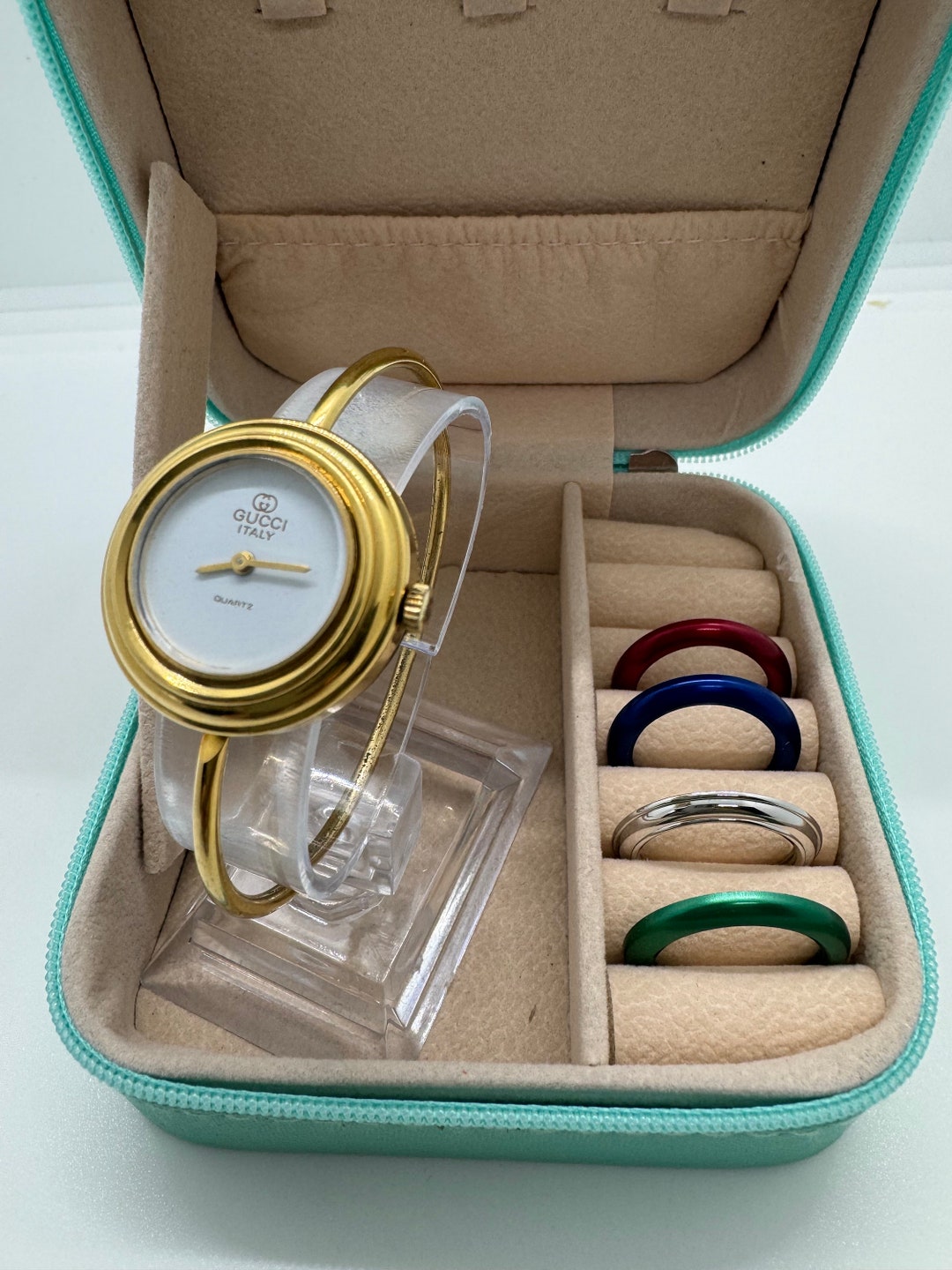Authentic Gucci 5 Bezel Watch - Etsy