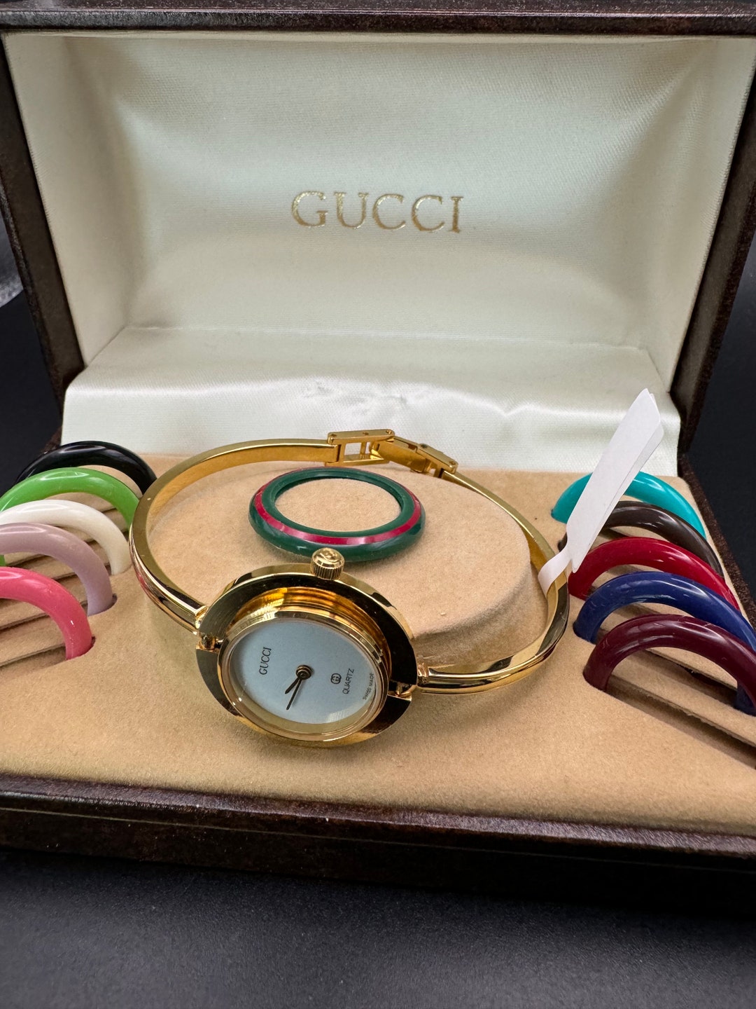 Gucci 11 Bezels Watch 1100L-038-426 - Etsy
